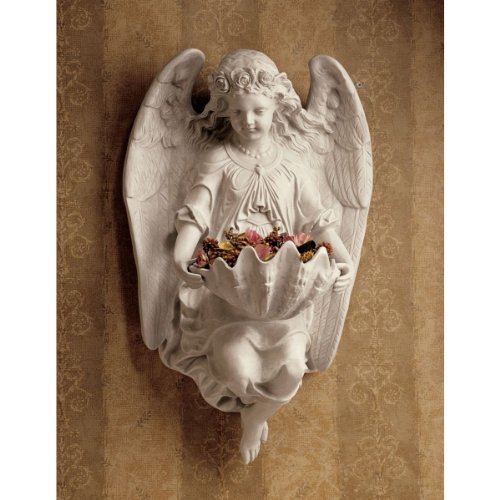 Design Toscano NG31508 Brixton Abbey Angel Wall Sculpture,Single