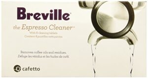 breville espresso cleaning tablets (8 pack), bec250