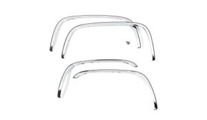 putco 97217 stainless steel full fender trim kit for ford super duty dually box