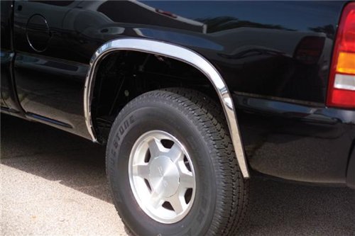 Putco 97217 Stainless Steel Full Fender Trim Kit for Ford Super Duty Dually Box