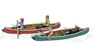 woodland scenics canoers ho scale