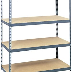 Safco Products 5261 Archival Shelving Shelves for use with Archival Shelving Frame 5260, Sold Separately, (Qty. 4), Tan