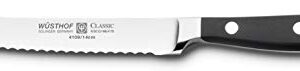 Wusthof Classic Tomato Knife, One Size, Black, Stainless Steel