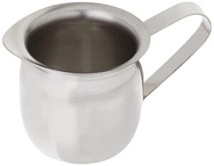 winco bcs-3 stainless steel bell creamer, 3-ounce