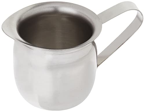 Winco BCS-3 Stainless Steel Bell Creamer, 3-Ounce