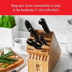 Zwilling J.A. Henckels Professional S Knife Block Set, 7 Piece, Black