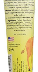 Spry Kid's Xylitol Tooth Gel, Natural Strawberry Banana, 2 fl oz