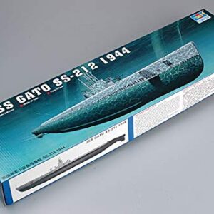 Trumpeter 1/144 USS Gato SS212 Submarine 1944 Model Kit