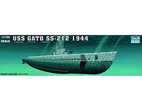 Trumpeter 1/144 USS Gato SS212 Submarine 1944 Model Kit