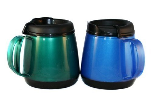 Two 20oz. Foam Insulated Wide Body ThermoServ Mugs