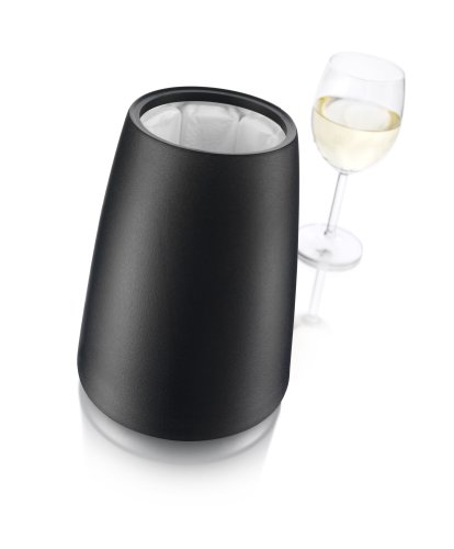 Vacu Vin Rapid Ice Elegant Wine Cooler - Black