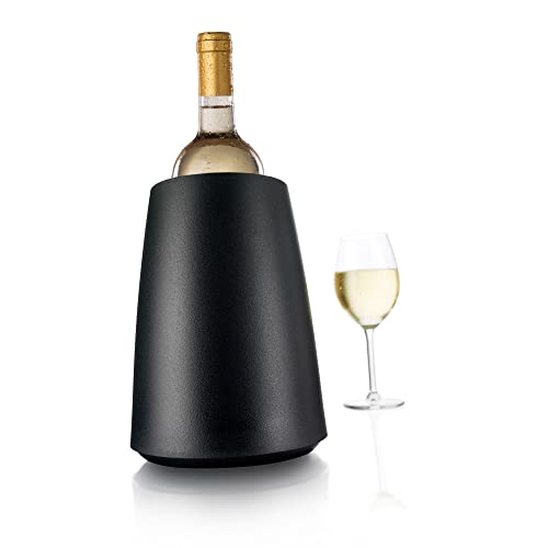 Vacu Vin Rapid Ice Elegant Wine Cooler - Black