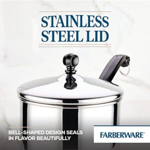 Farberware Classic Stainless Steel Sauce Pan/Saucepan with Lid, 3 Quart, Silver