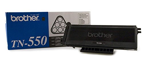 Brother TN-550 5240 5250 5280 8060 8065 8670 Toner -Cartridge (Black) in Retail Packaging