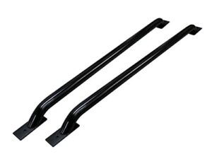 go rhino! 8127b stake pocket bed rail, black