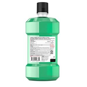 Listerine Freshburst Antiseptic Mouthwash for Bad Breath, Kills 99% of Germs that Cause Bad Breath & Fight Plaque & Gingivitis, ADA Accepted Mouthwash, Spearmint, 1 L