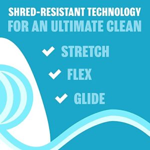 Reach Dentotape Waxed Dental Floss | Effective Plaque Removal, Extra Wide Cleaning Surface | Shred Resistance & Tension, Slides Smoothly & Easily, PFAS FREE | Unflavored, 100 Yards, 1 Pack