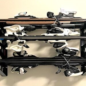 StoreYourBoard Ski Storage Rack, Horizontal Wall Rack