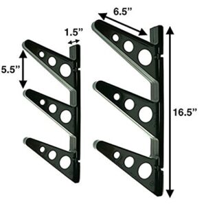 StoreYourBoard Ski Storage Rack, Horizontal Wall Rack