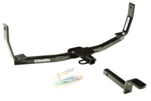 draw-tite 24757 class 1 trailer hitch, 1.25 inch receiver, black, compatible with 2006-2010 hyundai sonata