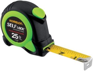 komelon sl2825 self lock 25-foot power tape