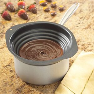 Nordic Ware Universal 8 Cup Double Boiler Fits 2 to 4 Quart Sauce Pans