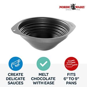 Nordic Ware Universal 8 Cup Double Boiler Fits 2 to 4 Quart Sauce Pans