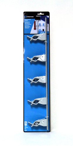 Lehigh SG5W Sliding Grip Organizer, White