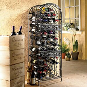 Wine Enthusiast Renaissance Wrought Iron Wine Jail