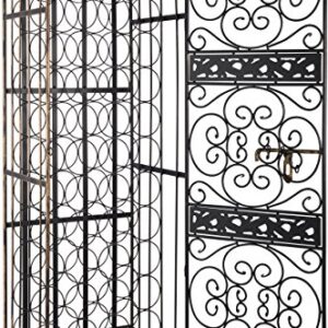 Wine Enthusiast Renaissance Wrought Iron Wine Jail