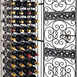 Wine Enthusiast Renaissance Wrought Iron Wine Jail