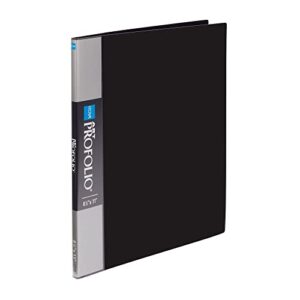 itoya profolio series 8 1/2 x 11 inch art presentation portfolio (12 two-sided pages)