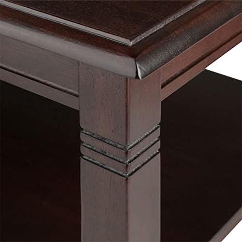 Winsome Wood Nolan Occasional Table, Cappuccino