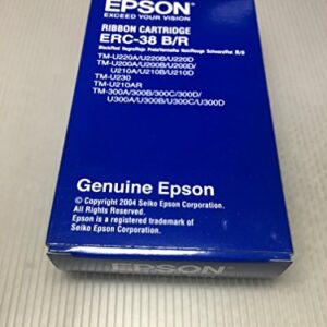 Epson EPSERC38BR Color -Cartridge, Black/Red