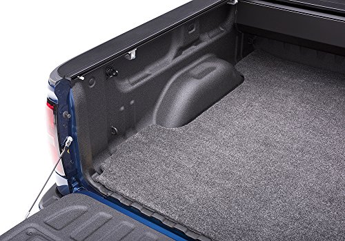 BedRug Bed Mat BMN04KCD fits 04+ TITAN 6'6" BED for trucks with a drop-in style bedliner , Gray