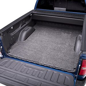 BedRug Bed Mat BMN04KCD fits 04+ TITAN 6'6" BED for trucks with a drop-in style bedliner , Gray