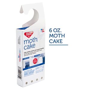 Enoz Moth Cake Kills Clothes Moths, Carpet Beetles, and Eggs and Larvae