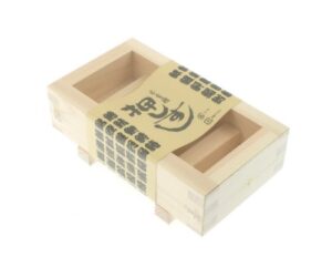 kotobuki oshizushi wood rectangular sushi mold