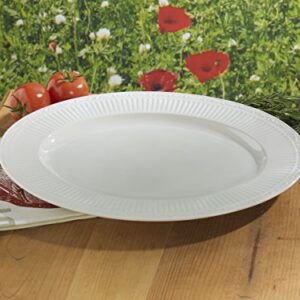 Mikasa Italian Countryside Oval Serving Platter, 15-Inch