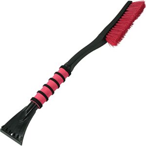 mallory 532 cool-force 26” snowbrush with ice scraper, 1 pack