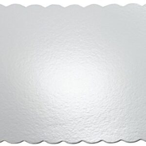 Wilton 13 x 19 Silver Cake Platters, 4 Count