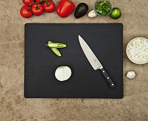 Epicurean Big Block Series 21-by-16-by-1-Inch Thick Cutting Board with Cascade Effect, Slate/ Natural