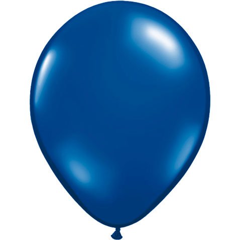 Qualatex 11" Sapphire Blue Latex Balloons (100ct)