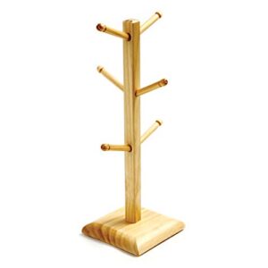 norpro 7489 wood mug rack