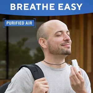 AirTamer A302 | Small Personal and Portable Air Purifier | Lithium Battery Operated | New Electrostatic Purification Technology, Proven Performance, Metal Travel Case