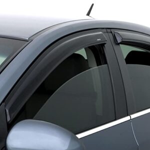 auto ventshade [avs] ventvisor / rain guards | outside mount, smoke color, 4 pc | 94943 | fits 2003 – 2007 honda accord sedan