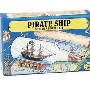 Pirate Ship in a Bottle Kit - Includes All Parts to Create a Mini Ship in a Bottle - VERY Challenging, Are You up for It?