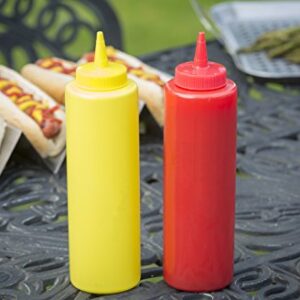 TableCraft Nostalgia 2-Piece Ketchup and Mustard Dispenser Set, 12-Ounce