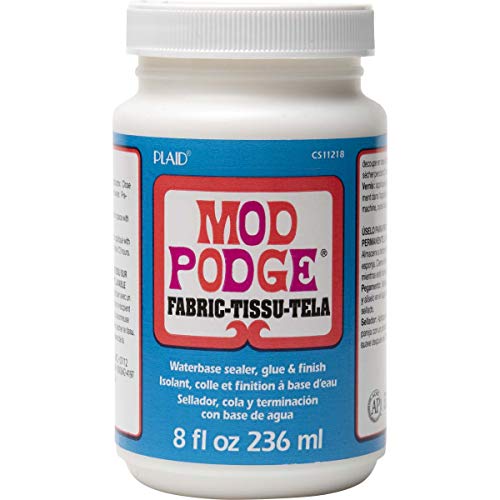 Mod Podge Eight-Ounce Fabric, 8, Transparent, 8 Fl Oz