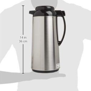 Zojirushi Premium Thermal Carafe, 1.85-Liter, Brushed Stainless Steel